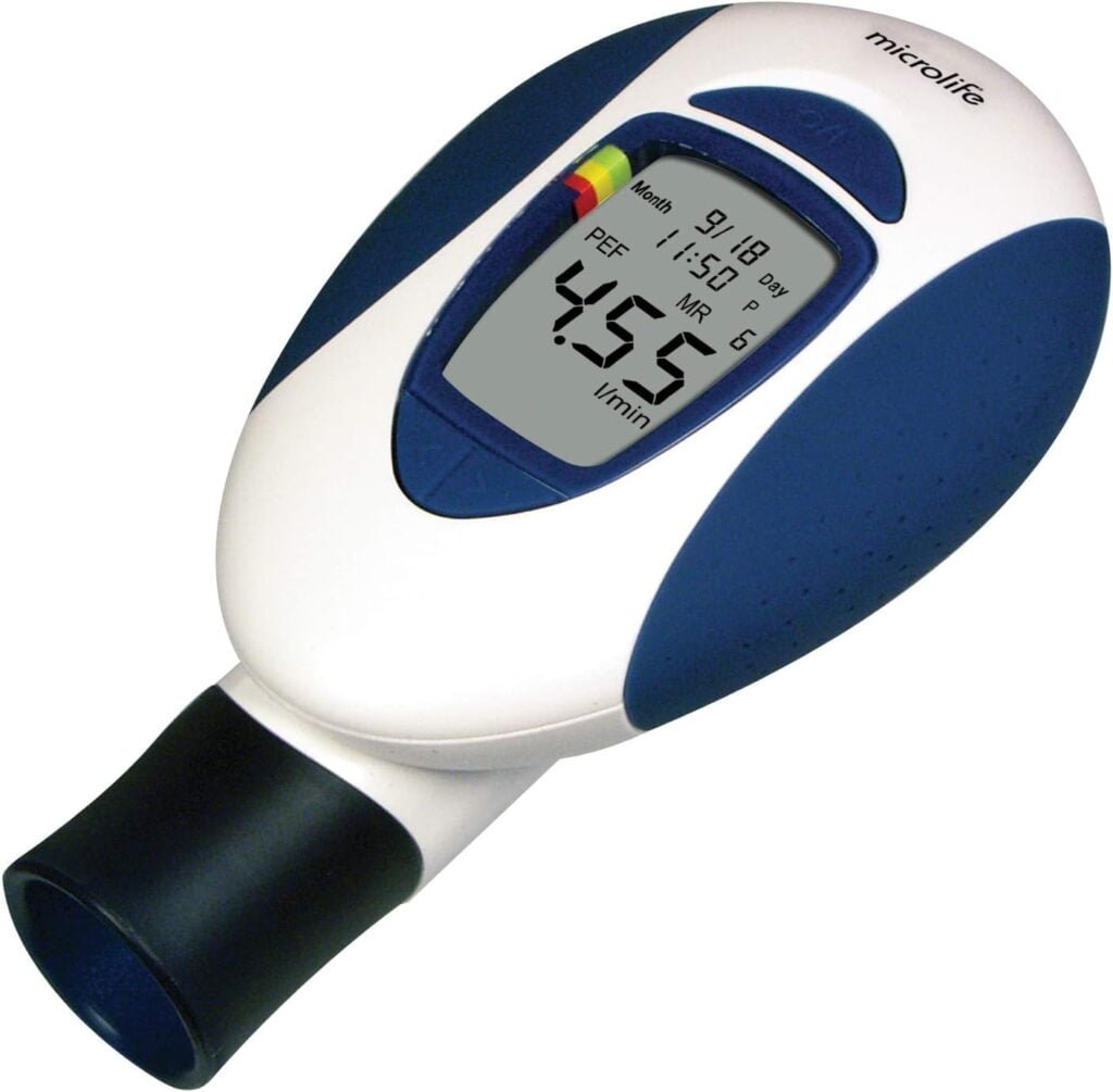 Microlife Digital Peak Flow Meter Review Respiratory Therapist Best ...